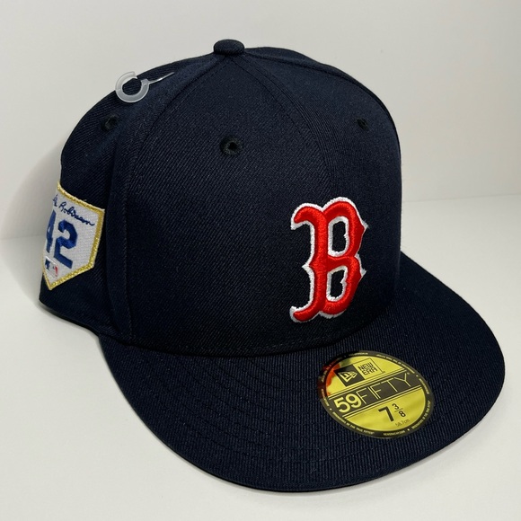 New Era | Accessories | Boston Red Sox New Era 59fifty Jackie Robinson ...